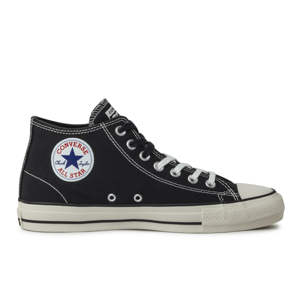 Tênis Converse Chuck Taylor All Star Pro Canvas Color Mid Preto/Preto ...