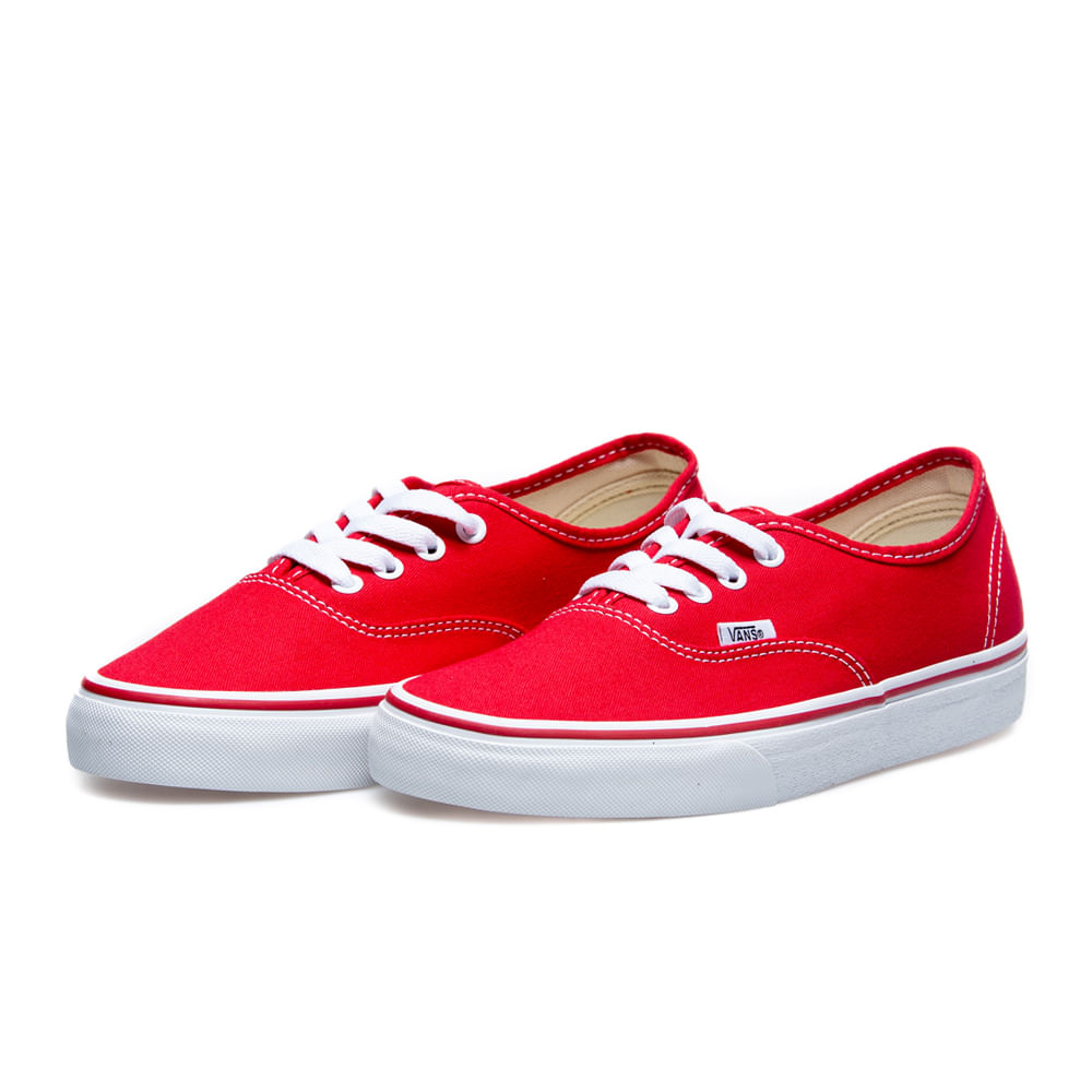 Tênis Vans Authentic Vermelho | Confira na Espaço Tênis - Espaco Tenis