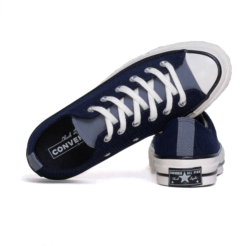 Tênis Converse Chuck 70 Ox Workwear Textures Marinho Escuro/Cinza Lunar ...