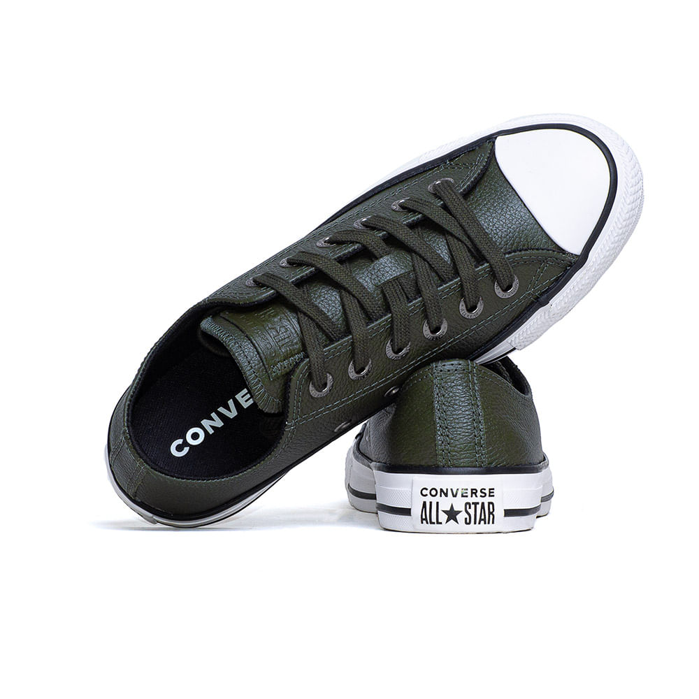 Tênis Converse Chuck Taylor All Star Ox European Verde Escuro - Espaco ...