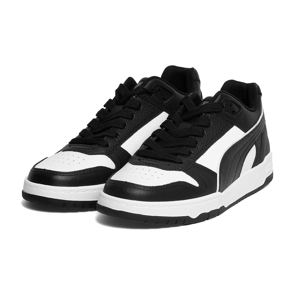 Tênis Puma RBD Game Low BDP Preto/Branco - Espaco Tenis