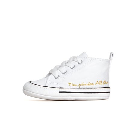 Tênis Converse Chuck Taylor All Star My First All Star Kids Branco ...