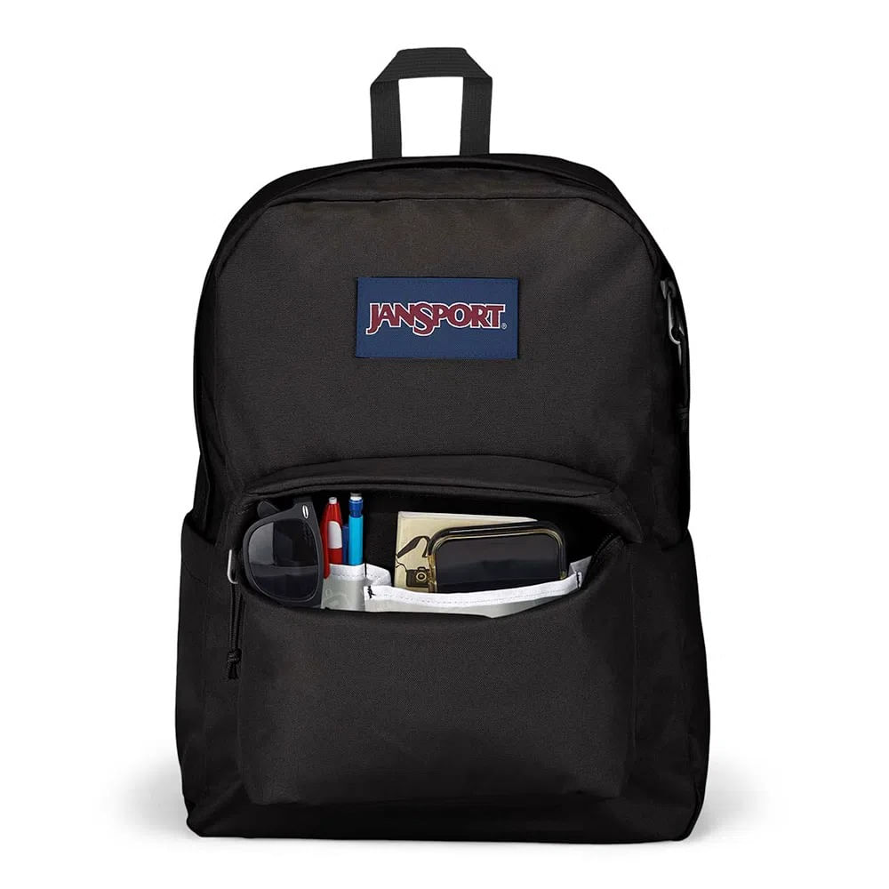 Mochila Jansport Superbreak Black - Espaco Tenis