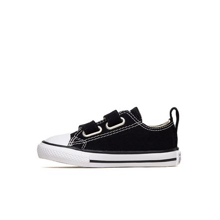 Tênis Converse Chuck Taylor All Star Kids 2v Preto/Cru - Espaco Tenis