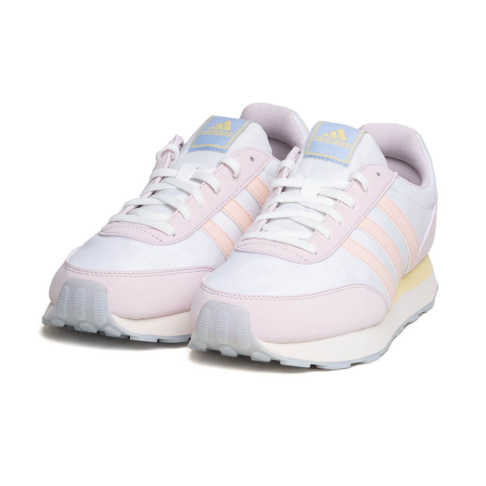 Tênis Adidas Essentials Run 60s 3.0 Lifestyle Running Rosa Claro/Bege ...