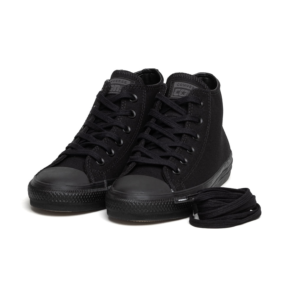 Tênis Converse Chuck Taylor All Star Pro Preto/Preto - Espaco Tenis