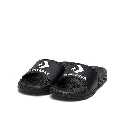 Chinelo Converse All Star Slide Slip Preto/Branco - Espaco Tenis