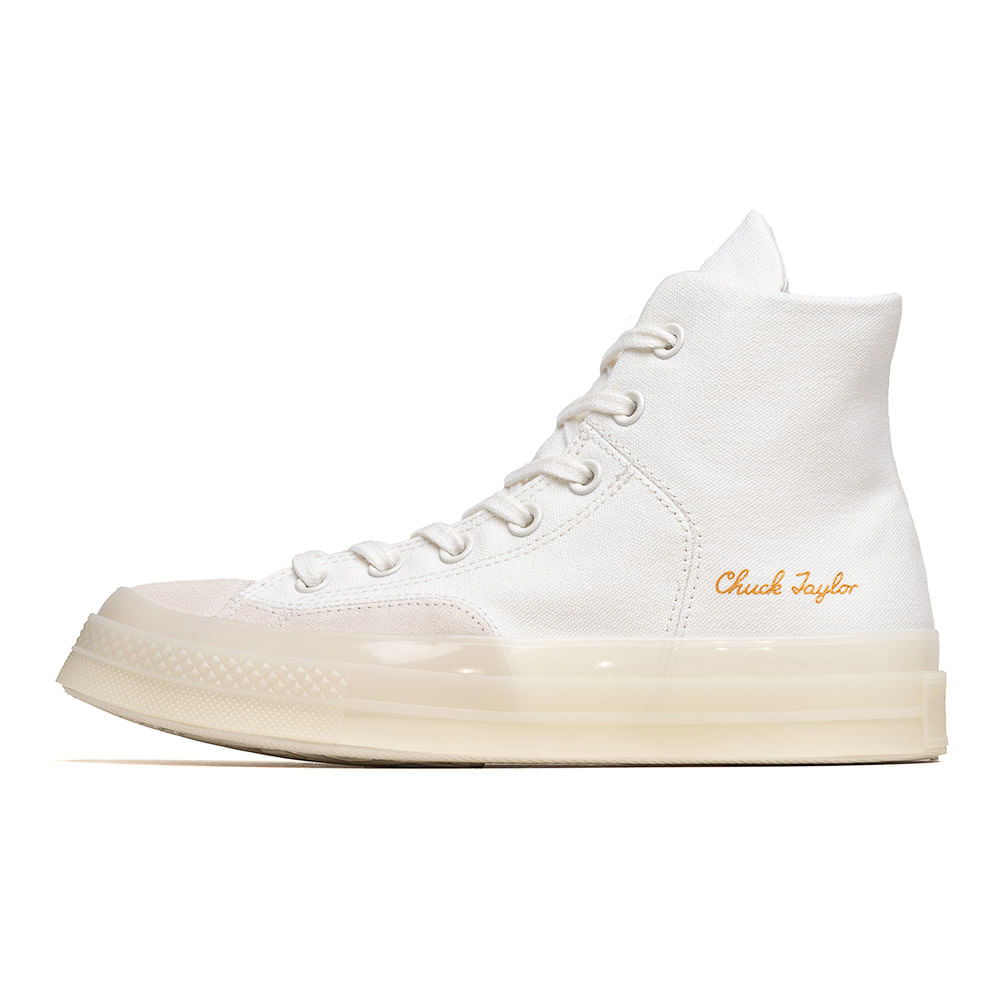Tênis Converse Chuck 70 Marquis Hi Vintage White - Espaco Tenis