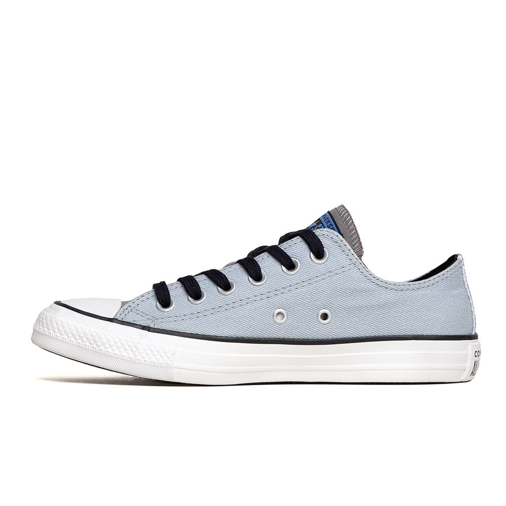 Tênis Converse Chuck Taylor All Star Ox Vintage Athletic Azul/Cinza ...