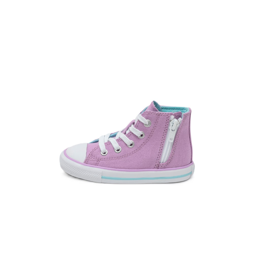 Tênis Converse Chuck Taylor All Star Kids Hi Seasonal Plus Uva/Turquesa ...