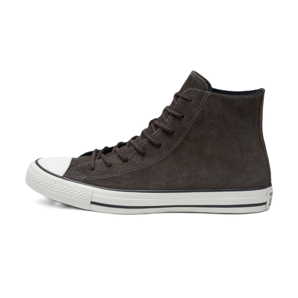 Tênis Converse Chuck Taylor All Star Hi Seasonal Suede Marrom Escuro ...