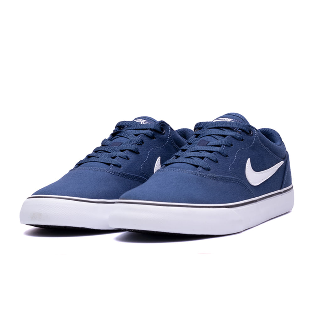 Tênis Nike Sb Chron 2 Canvas Azul - Espaco Tenis