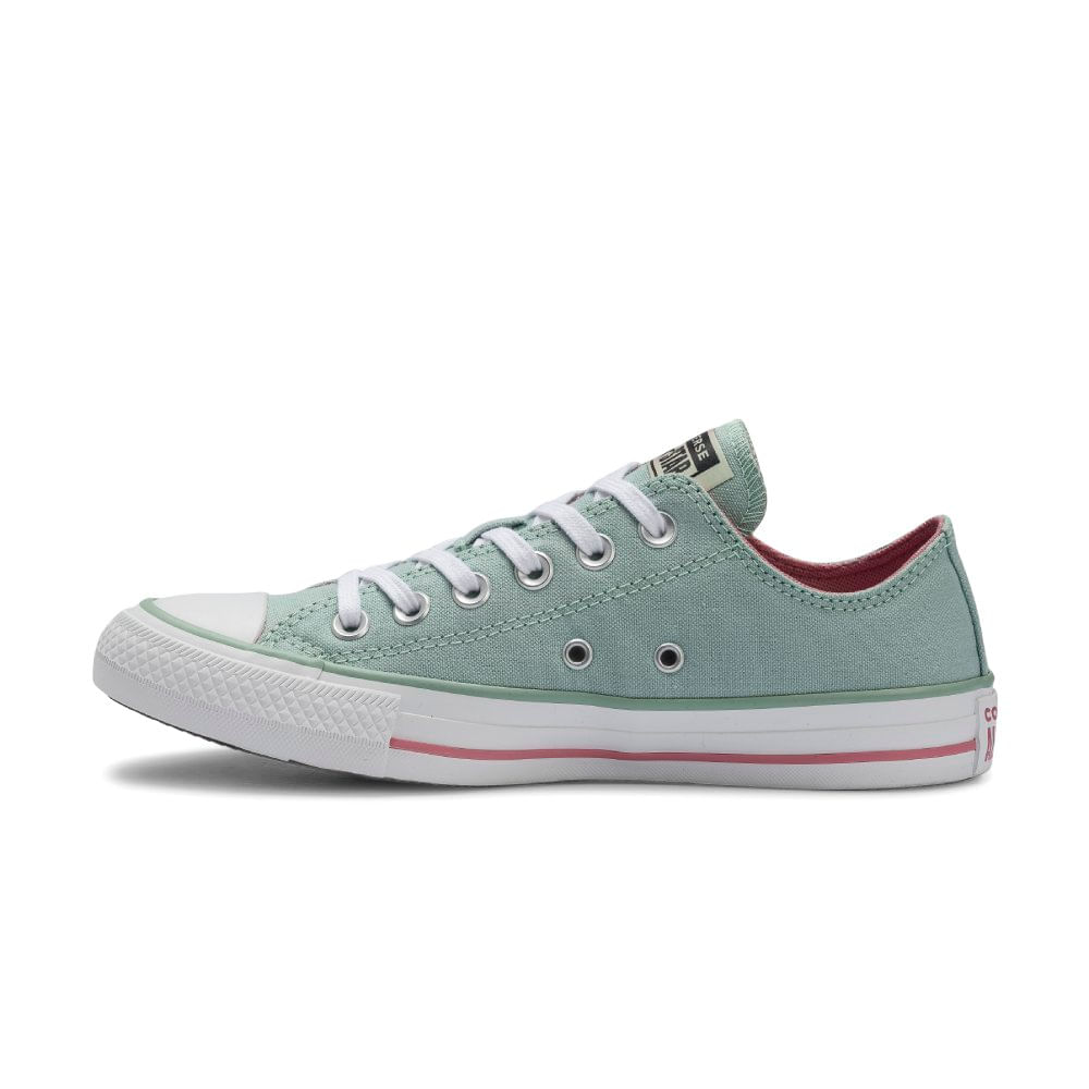 Tênis Converse Chuck Taylor All Star Ox Seasonal Plus Verde Menta 03 ...