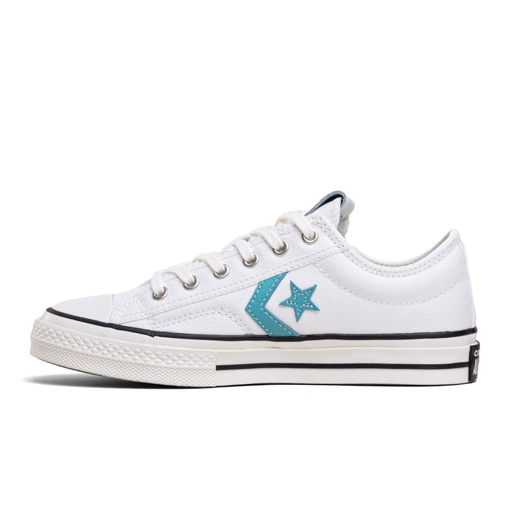 Tênis Converse Star Player 76 White/Ocean Drip - Espaco Tenis